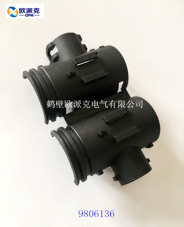 波纹管三通卡扣 三通管卡 管箍 线束波纹管接头T型塑料变径分流管-阿里巴巴