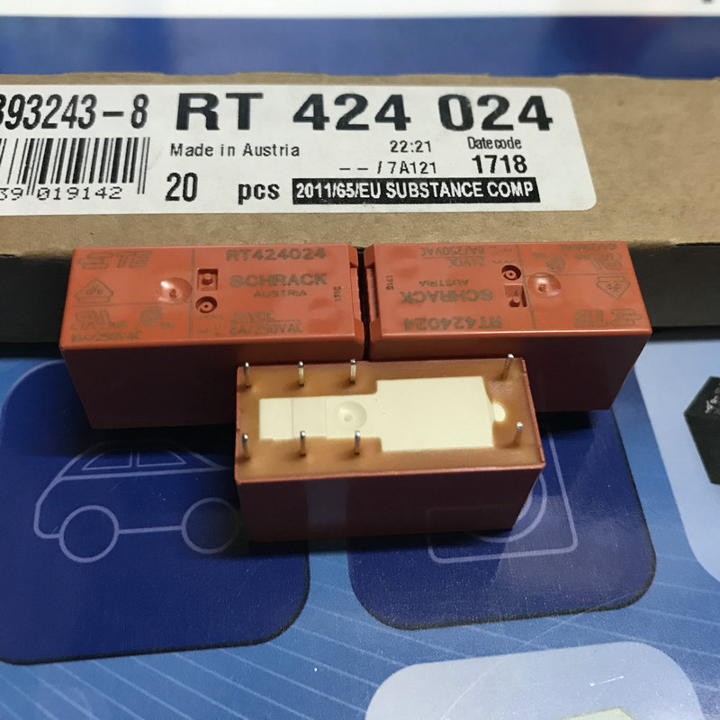 原装TE正品继电器RT424024 RT424005 RT424012 24V 8脚8A库存现货-阿里巴巴