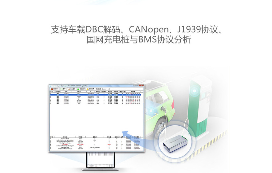 原装 USBCAN-2E-U 型号 USB 转CAN接口卡-阿里巴巴