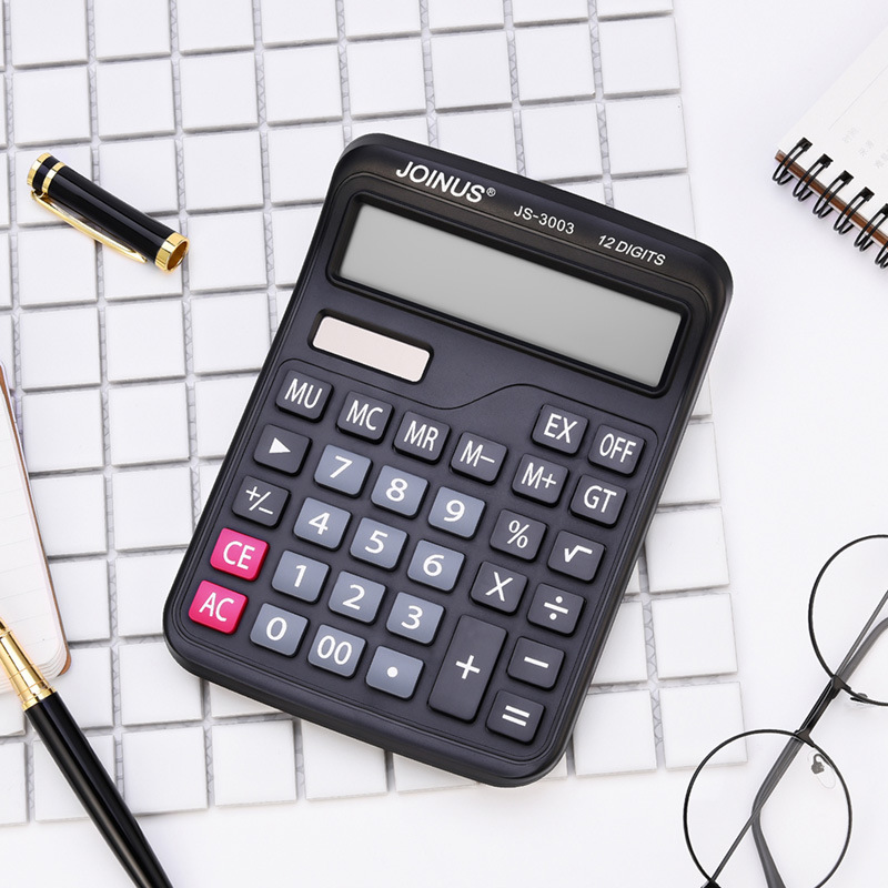 众成JS3003计算器 财务商用台式计算器大屏显示 双重电源-阿里巴巴