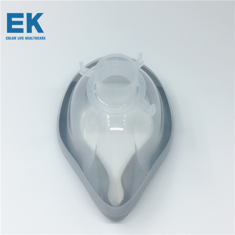 K100206 一次性非PVC双色麻醉面罩 出口-阿里巴巴