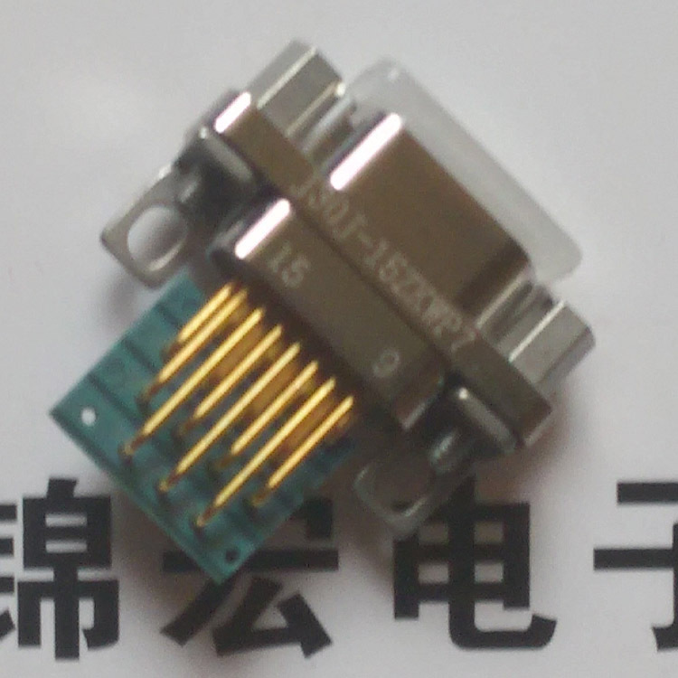 引脚90°弯插式J30J-15ZKWP7-J通讯航空电源信号微矩形连接器插座-阿里巴巴