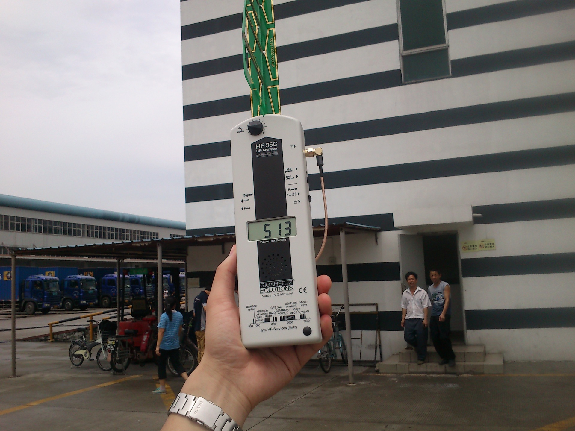 手持式HF35C高频（射频）电磁辐射检测仪 高灵敏场强仪 质保包邮-阿里巴巴