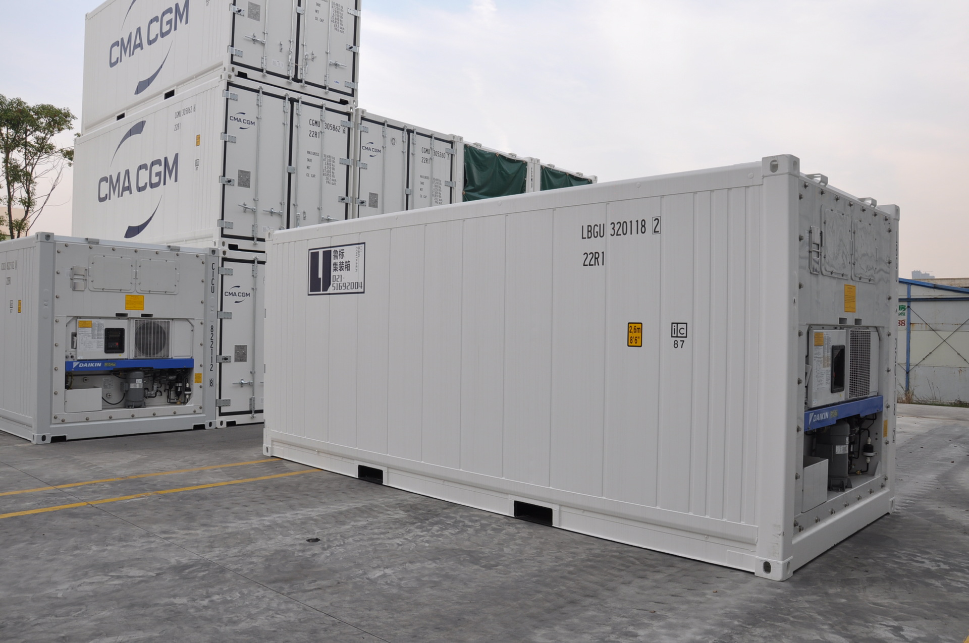 20英尺全新冷藏集装箱 冷冻集装箱 开利制冷机 冷王制冷机 大金-阿里巴巴