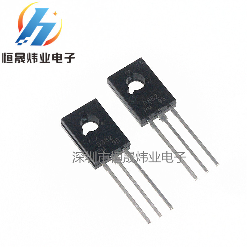 2SD882 D882 TO-126 大芯片铜脚 功率三极管 3A40V NPN -阿里巴巴