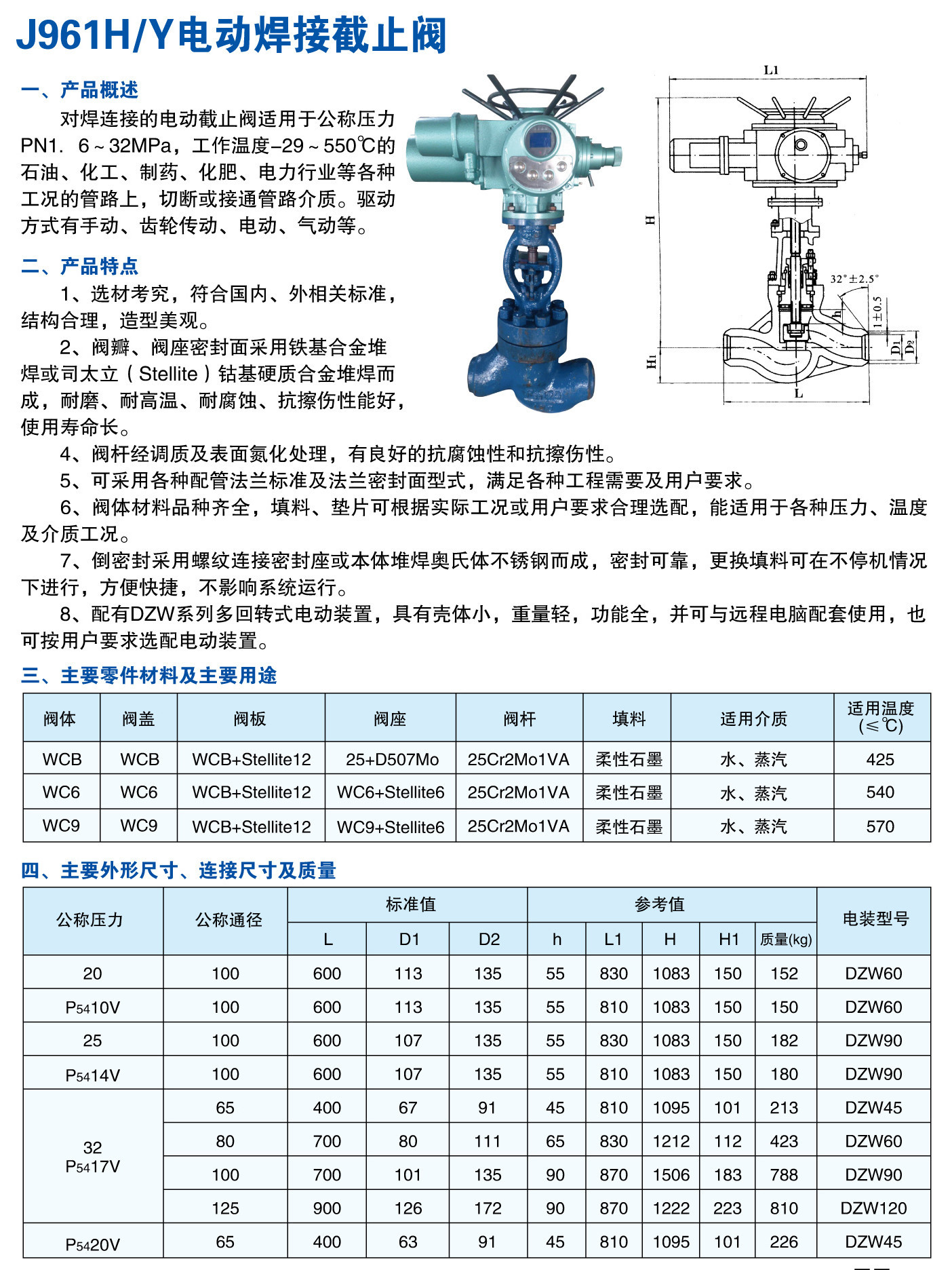 截止阀J61Y-320 DN40/J961Y-320V DN100电站高温高压蒸汽阀-阿里巴巴