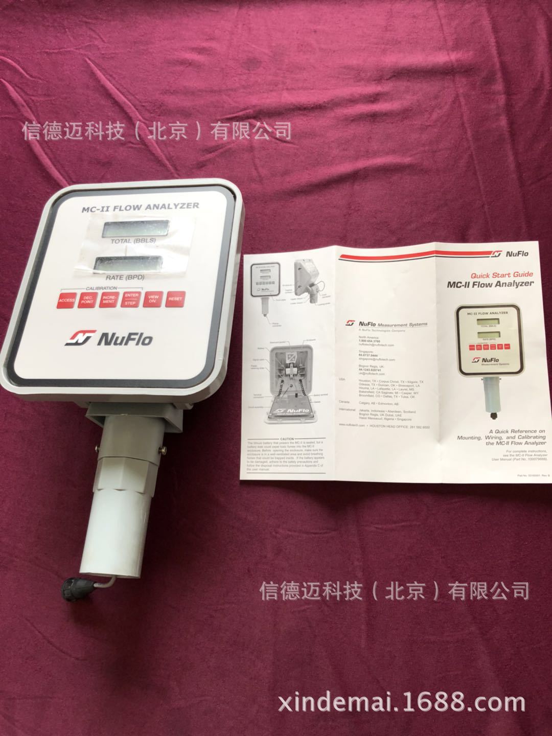 北京现货供应NuFlo MC - II Analyzer流量积算计P/N: 101001044-阿里巴巴