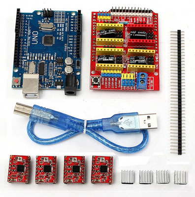 arduino扩展板_Arduino cnc shield v3 打印机扩展板 +4个A4988+UNO R3 - 阿里巴巴