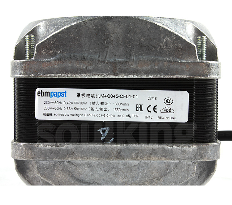 原装ebmpapst M4Q045-CF01-01 230V 60/16W罩极电动机 冰柜箱电机-阿里巴巴