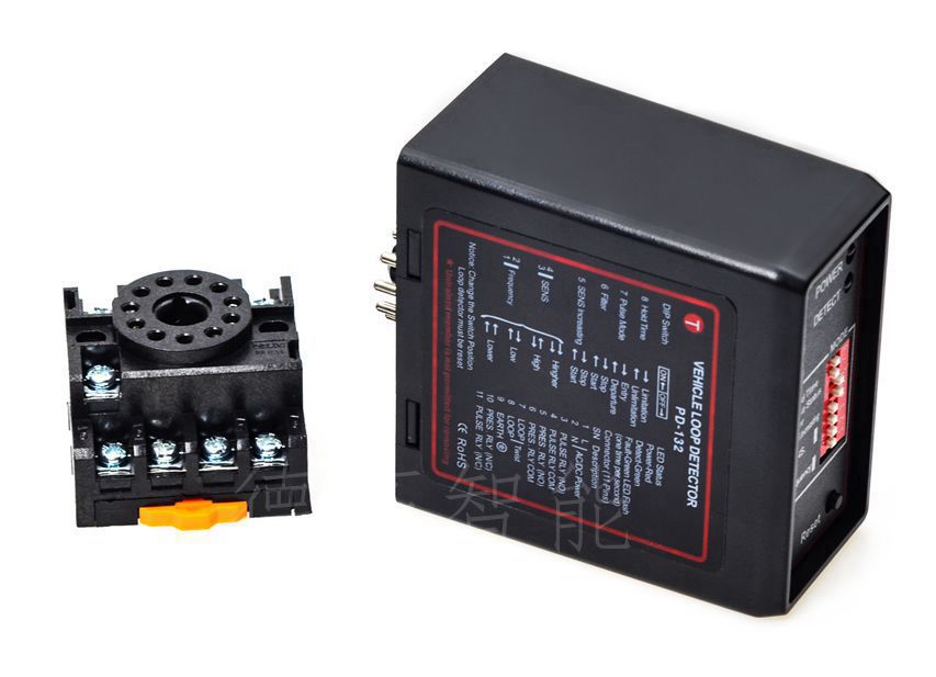 DG 地感 PD132系列单环路车辆检测器道闸雷达地磁车检器地感环路-阿里巴巴