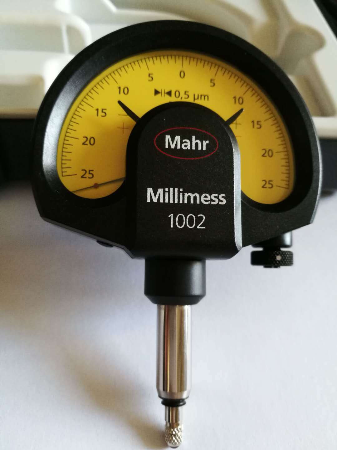 mahr马尔 1002 机械比较仪 扇形表千分扭簧表-阿里巴巴