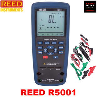 进口LCR测试仪美国REED R5001手持式数字电感电容电阻测试仪-阿里巴巴