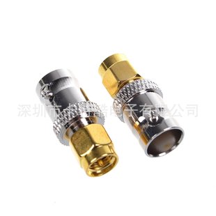全铜射频同轴转接头BNC-K/SMA-J BNC/Q9母头转SMA公头 SMA/BNC-JK-阿里巴巴