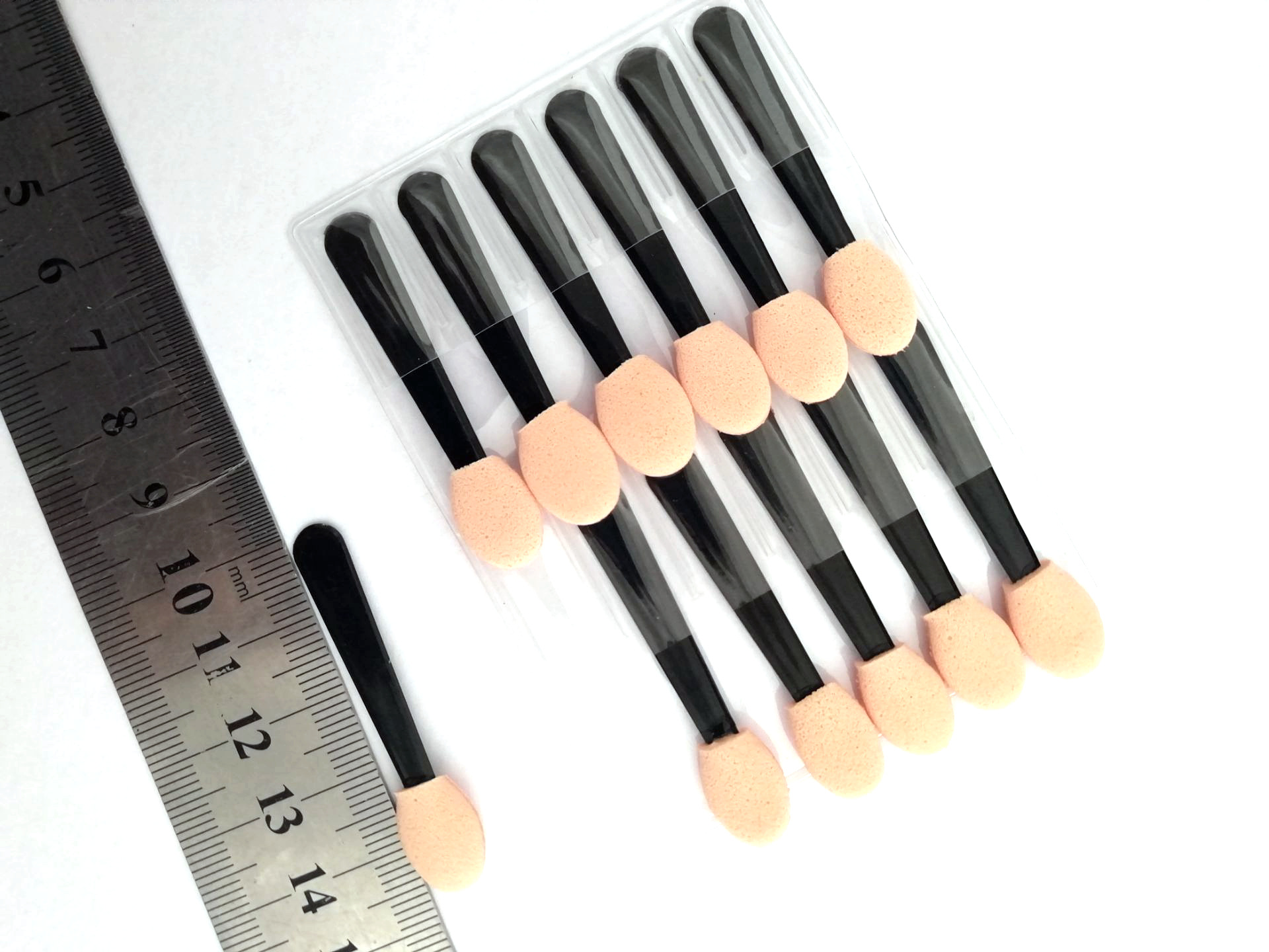 12只装眼影棒，眼影棒，胶棉眼影棒，海绵棒，一次性眼影棒-阿里巴巴