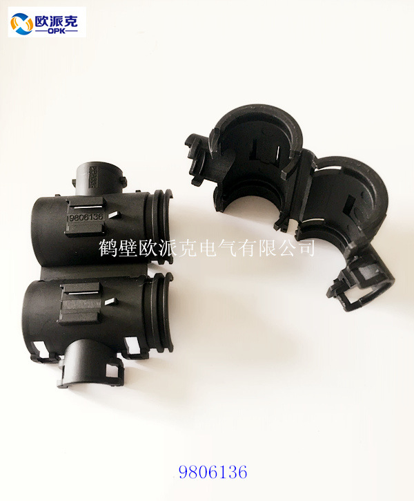 波纹管三通卡扣 三通管卡 管箍 线束波纹管接头T型塑料变径分流管-阿里巴巴