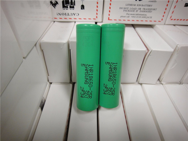 三星25R动力18650锂电池2500mAh 3.7v 25A大功率INR18650-25R-阿里巴巴