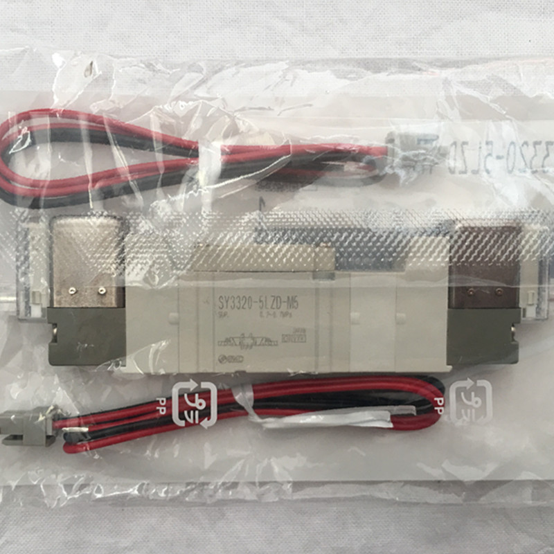 现货原装3位5通电磁阀SY3320-5LZD-M5 SMC中封式气动电磁阀-阿里巴巴