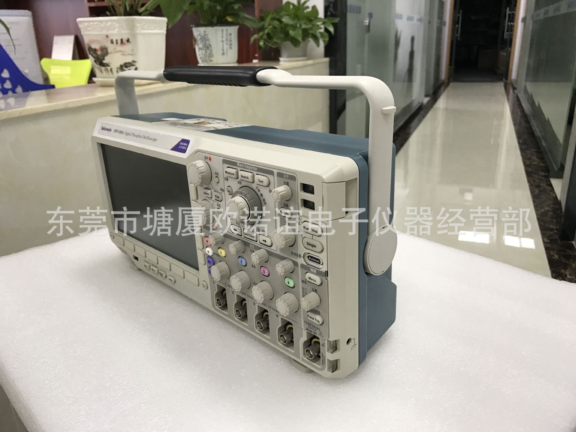 美国TEKTRONIX泰克 DPO3054 数字荧光示波器 500M 4通道 5M存储-阿里巴巴