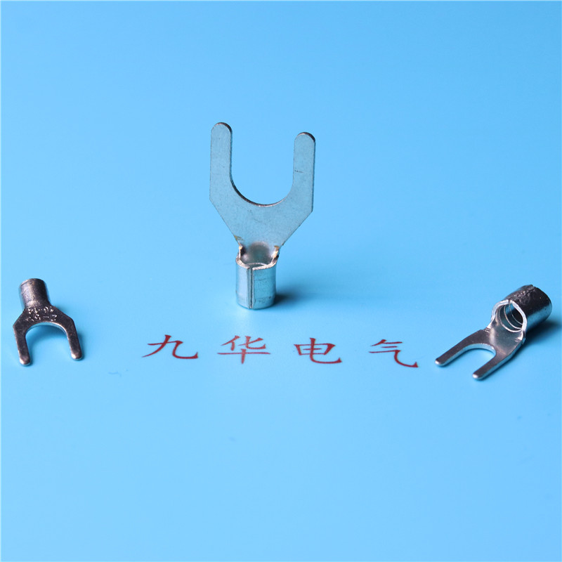 叉形裸端头SNB8-6冷压接线端子UT8-6铜接线鼻子-阿里巴巴