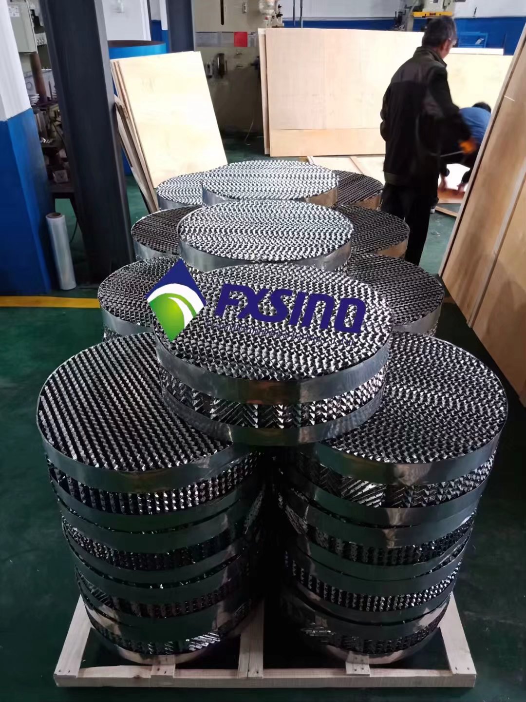 250y/350y不锈钢孔板波纹 金属孔板波纹填料 304不锈钢规整填料-阿里巴巴