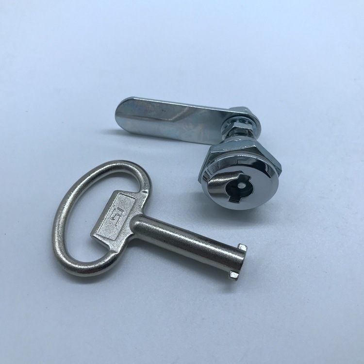 MS721含钥匙圆柱锁，电柜门锁，工业机箱机柜锁，配电箱门锁-阿里巴巴