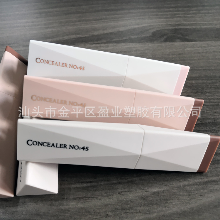 厂家直销化妆品包材，三角形双色多效调色棒 修容遮瑕高光阴影笔-阿里巴巴