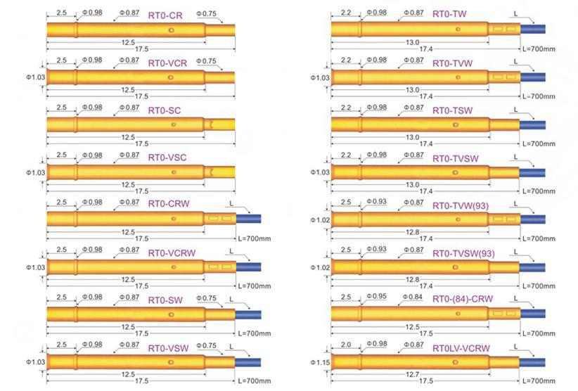 先得利PT0系列RT0测试针套 黄金镀金针套 PCB板弹簧顶针套-阿里巴巴