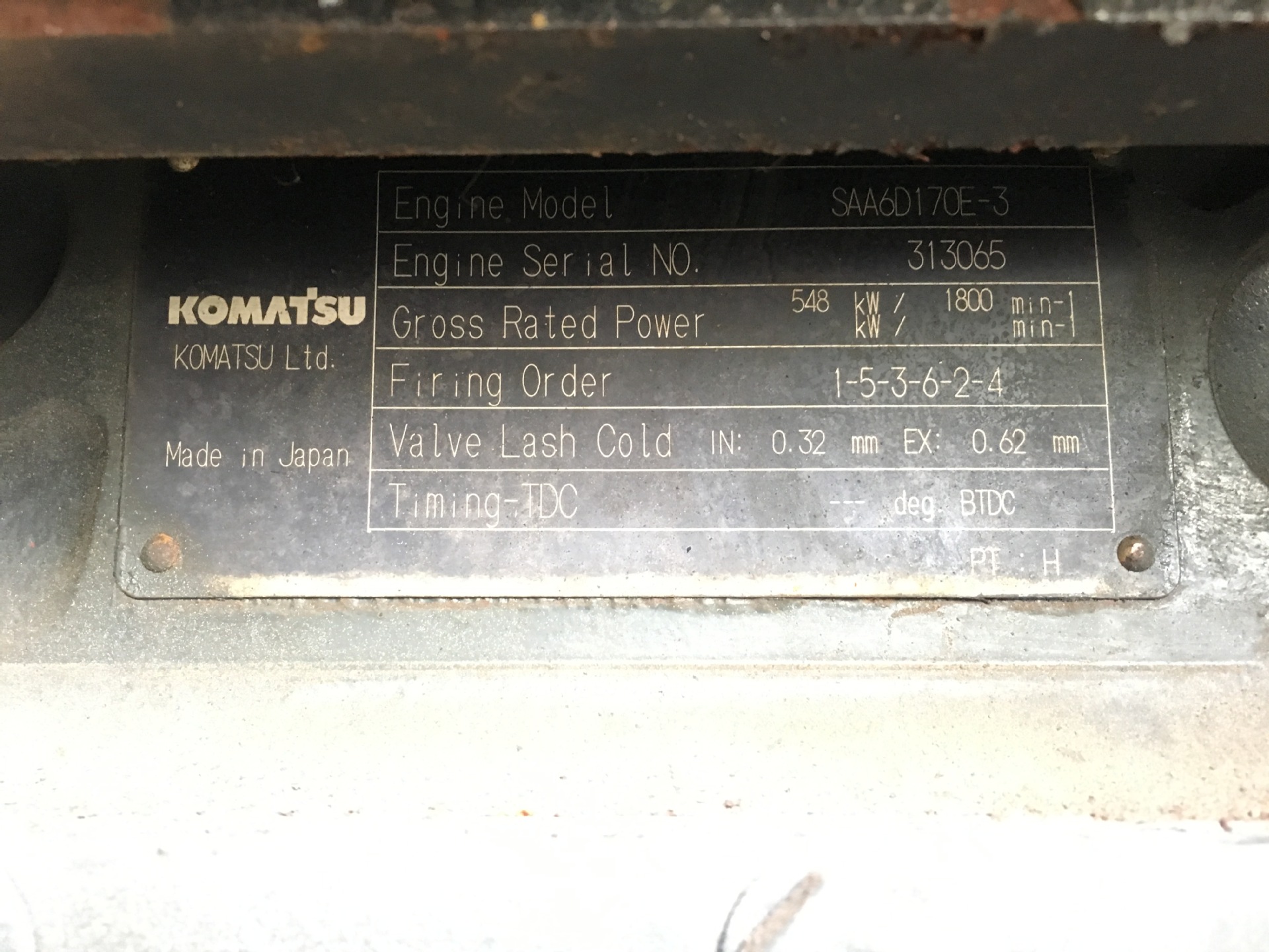 销售日本工程机械SAA6D170E-3柴油发动机总成-阿里巴巴