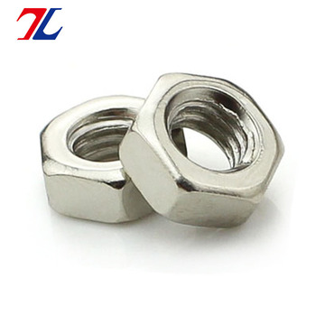 GB6170-86 现货碳钢4.8级镀白锌黑镍白镍六角螺母/螺帽M2-M30-阿里巴巴