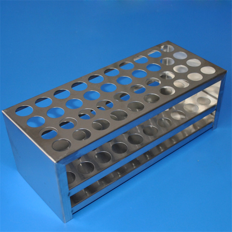 不锈钢板离心管架10 30 40孔 孔径16/19/21/23/26mm不锈钢试管架-阿里巴巴