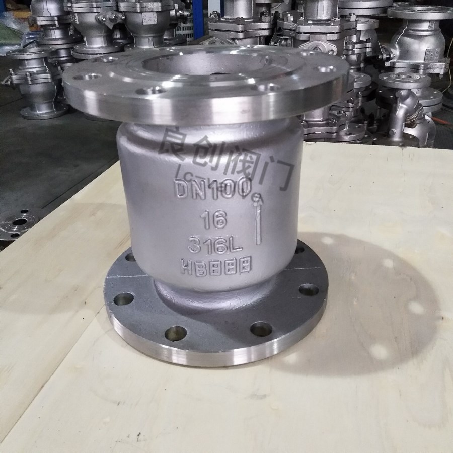 立式不锈钢止回阀H42W-16RL DN100 316L单向止回阀-阿里巴巴