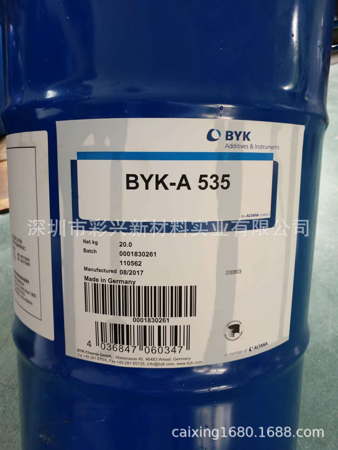 销售原装BYK-1790消泡剂-阿里巴巴