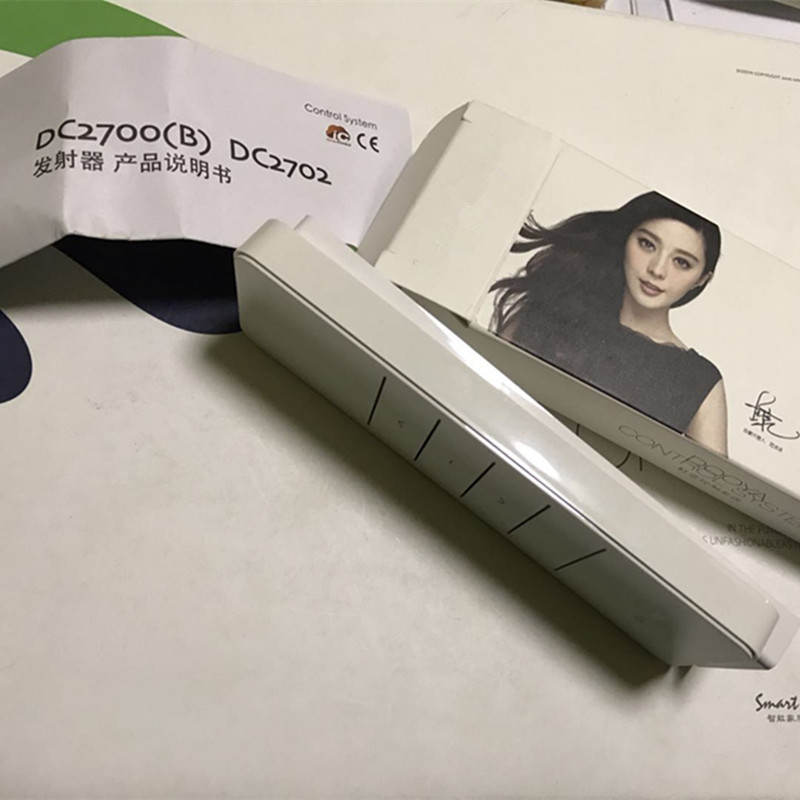 杜亚电动窗帘智能家居无线控制器 单双多控遥控器 DC2700 2702-阿里巴巴