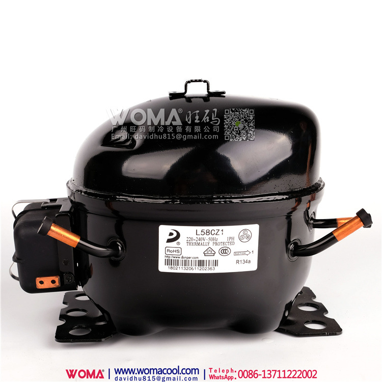 原厂东贝L58CZ L65CZ L72CZ L76CZ 环保R134A冰箱冷柜压缩机-阿里巴巴