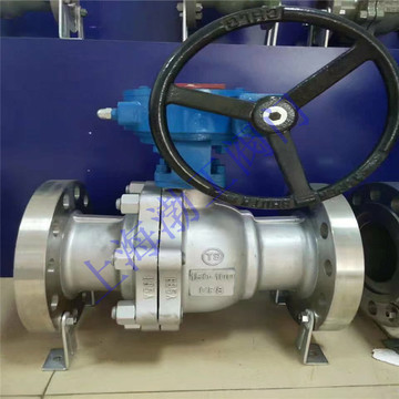 Q341H-40RL 316L不锈钢法兰球阀 Q341H 涡轮不锈钢球阀 DN65-阿里巴巴