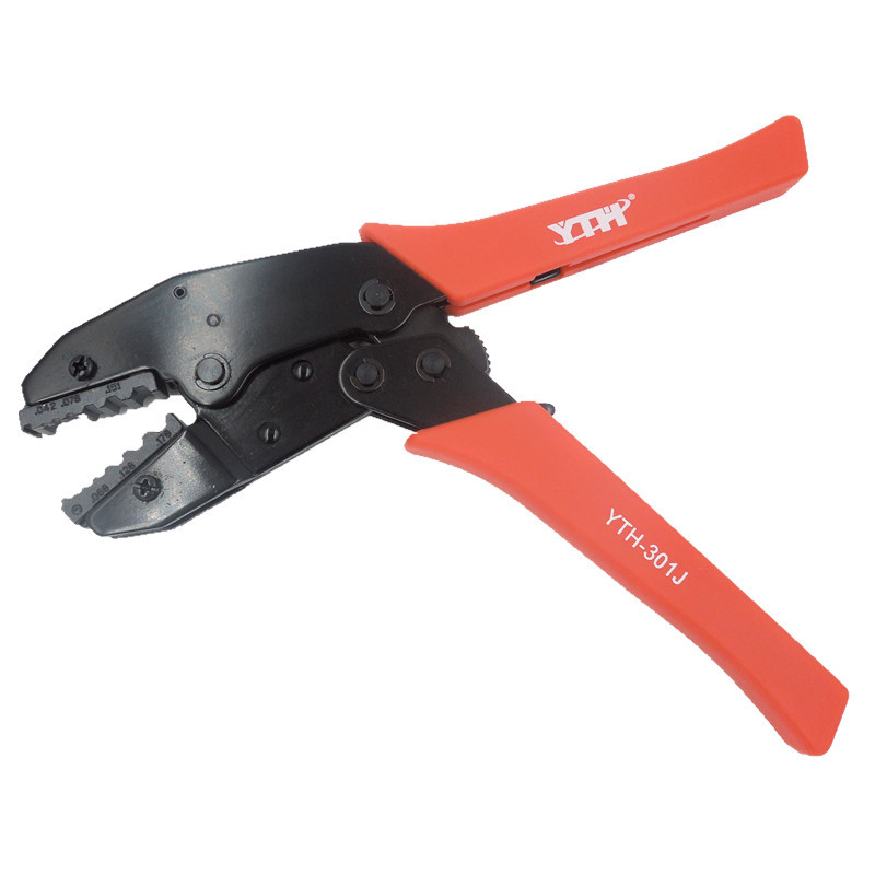 YTH-301J 压线钳 端子压线钳 YO裸端子压线钳 压端子钳 扁嘴钳-阿里巴巴