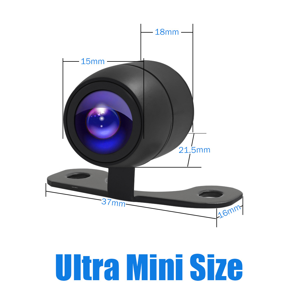ROHS认证 跨境款18.5毫米外挂高清倒车摄像头car rearview camera-阿里巴巴