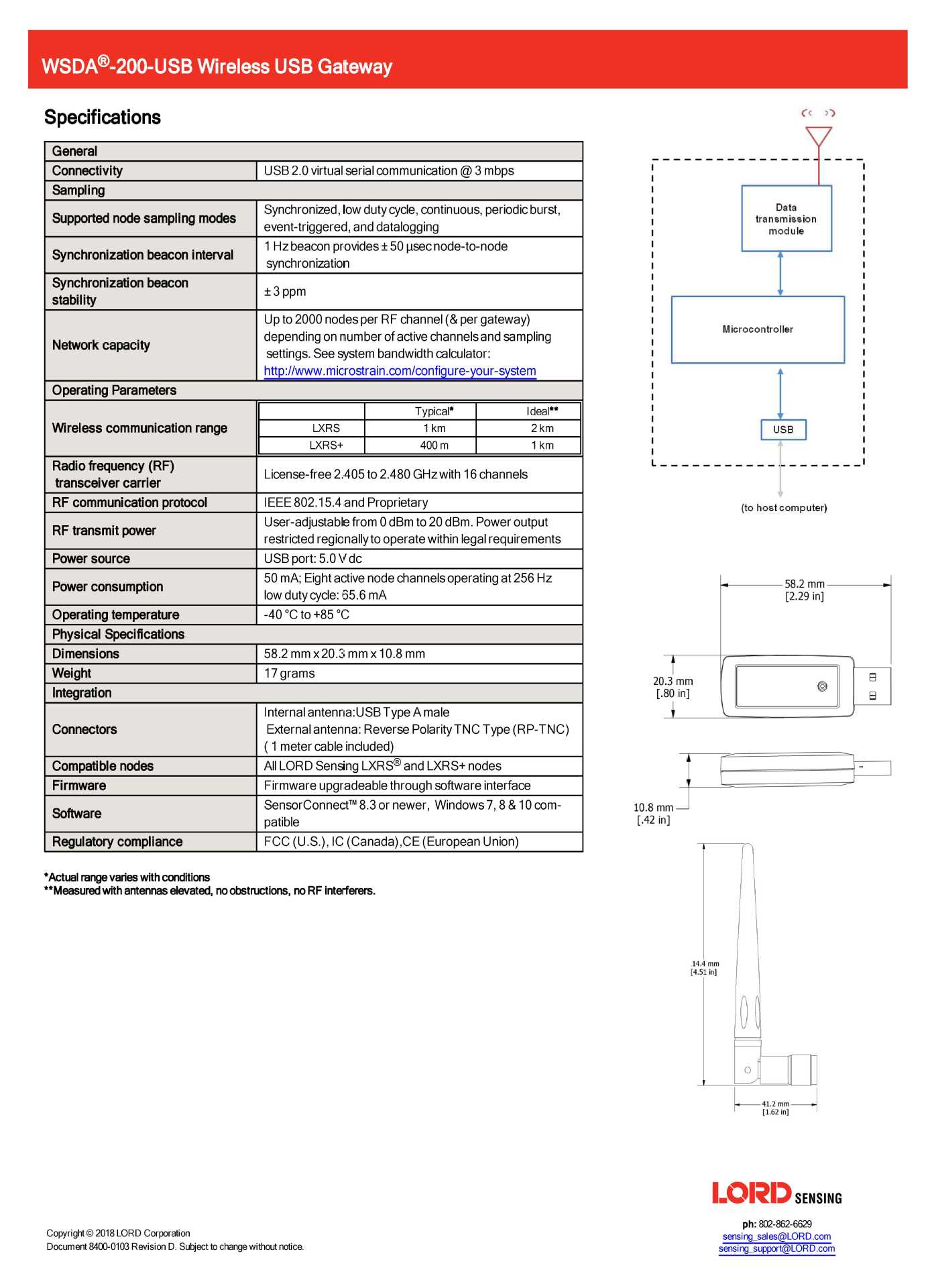 美国MicroStrain 接收机站WSDA-200-USB-阿里巴巴