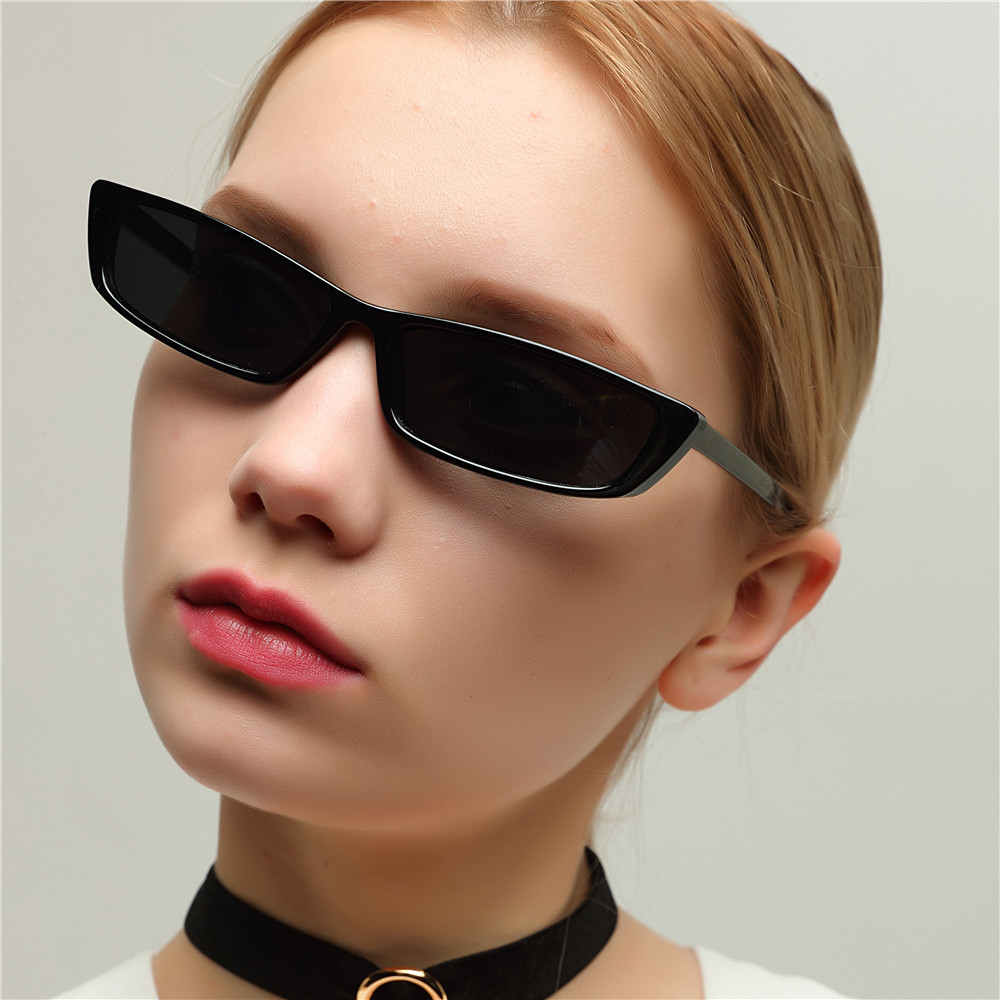Wholesale concave shape retro small square sunglasses - Nihaojewelry