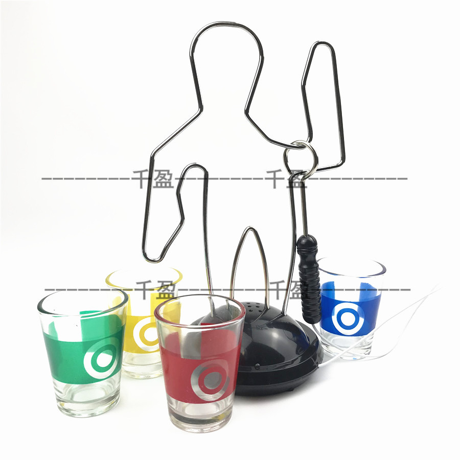 儿童益智玩具电人喝酒游戏电子迷宫Buzz Wire/Man Drinking Game-阿里巴巴
