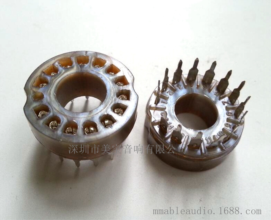 塑胶14脚PCB 管座 光电倍增管E678-14C管座 R1924A GDB-28 GDB-23-阿里巴巴