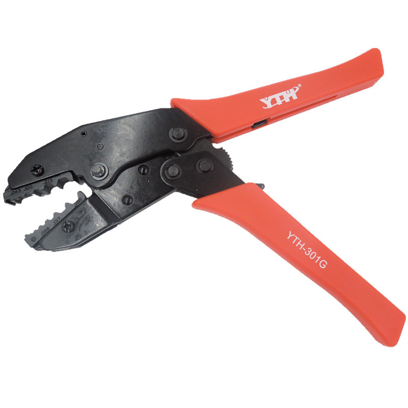 301G加硬同轴电缆压线钳 YTH-301G接头端子棘轮六角钳-阿里巴巴