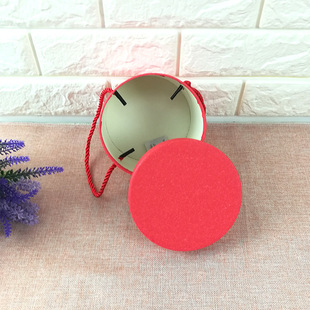 小号圆形抱抱桶圆形礼盒圆筒包装盒手提永生花盒彩色纸盒现货批发-阿里巴巴