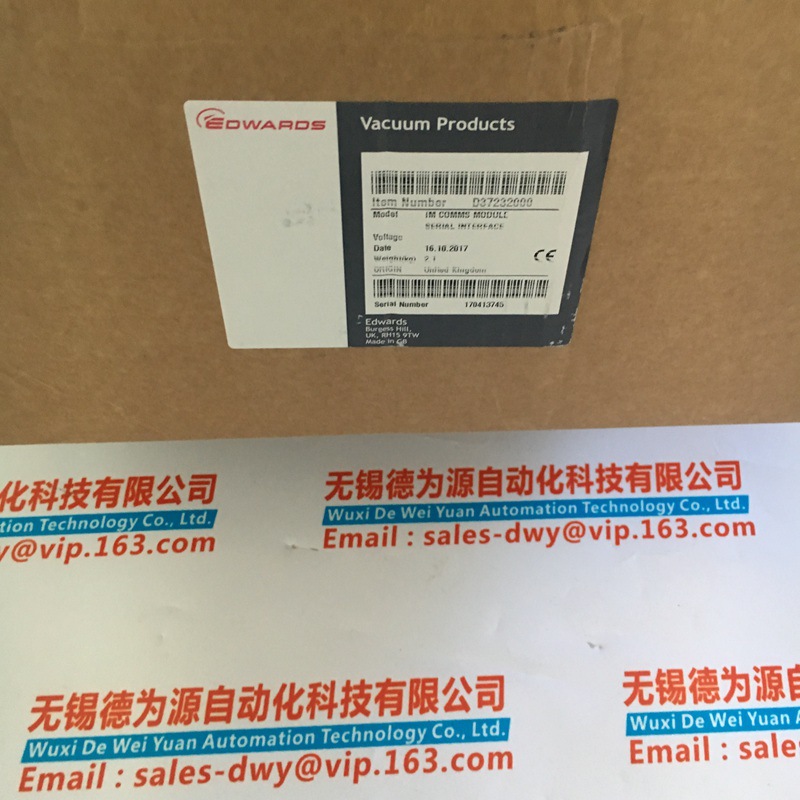 新品爱德华EDWARDS通讯模块D37232000英国原装[品牌 价格 图片 报价]-易卖工控网