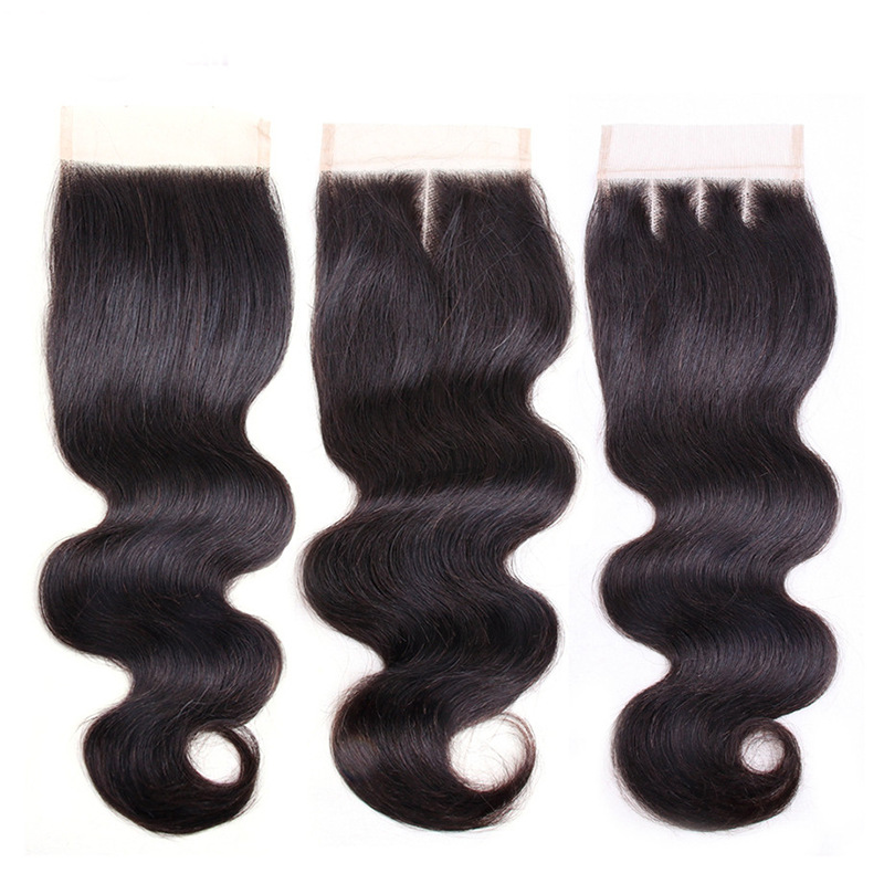 Human hair lace closure 4x4 body wave - ShopShipShake