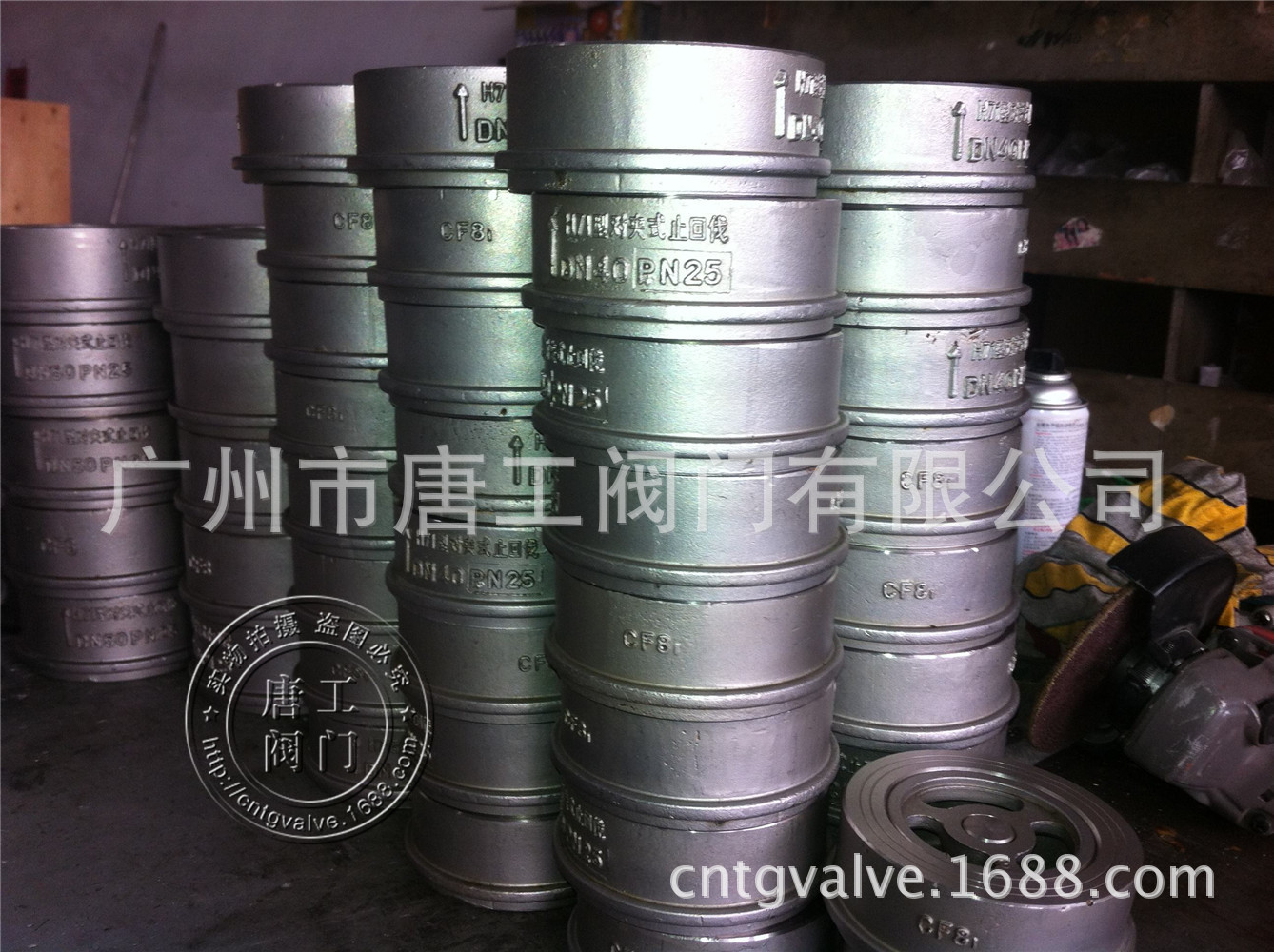 厂家直供不锈钢止回阀 H71H/W-16P升降单向阀 对夹不锈钢逆止阀-阿里巴巴