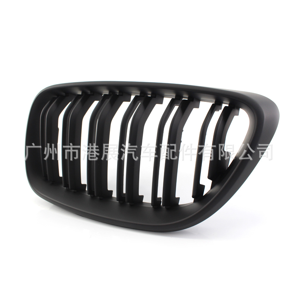 批发供应适用于14-18年宝马2系F22中网 改装哑黑双线中网格栅-阿里巴巴