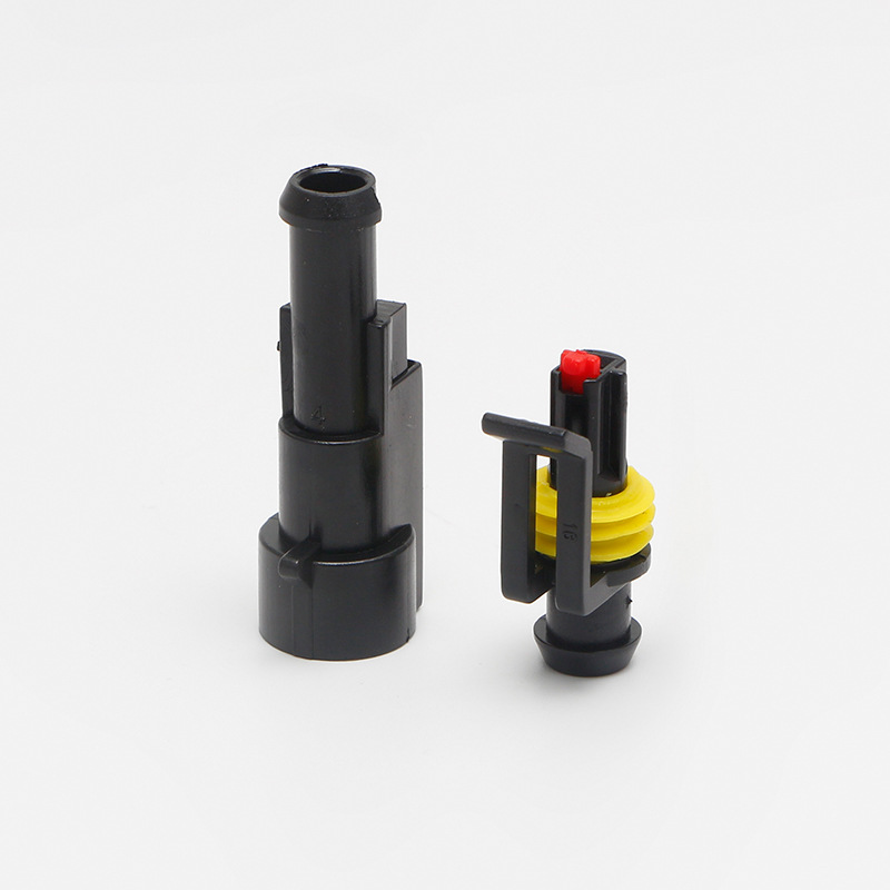 接插件 DJ7011-1.5-11/21汽车连接器 1孔防水接插件HID氙气灯-阿里巴巴