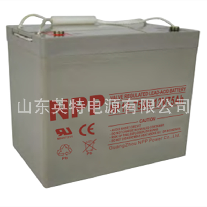 NPP耐普12V75aH蓄电池NP12-75免维护应急UPS/EPS电源器械蓄电池-阿里巴巴