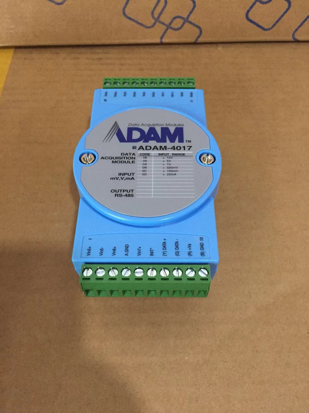 ADAM-4017 研华16位8路模拟量输入支持 3000V直流电的光隔绝保护-阿里巴巴